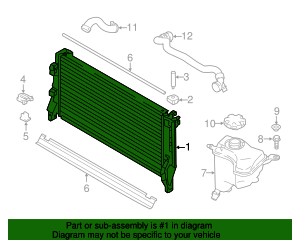 2016-2019 Mini Radiator 17-11-7-617-636 | Mini Parts Direct
