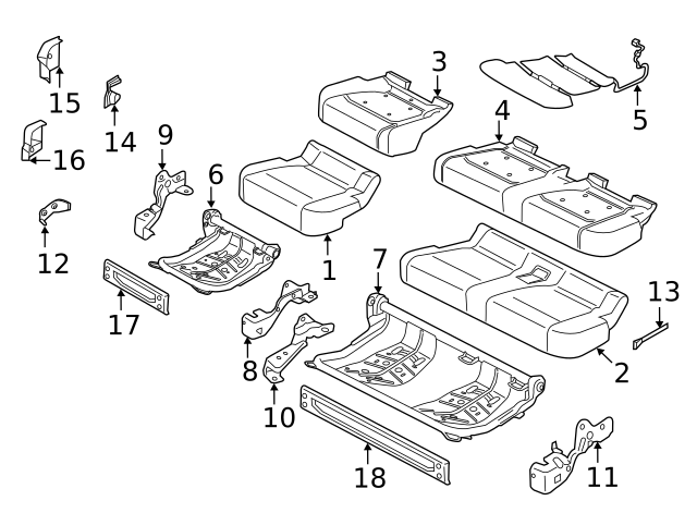 HC3Z-2661350-AE - Upper Trim 2021-2024 Ford | AwesomeParts.com
