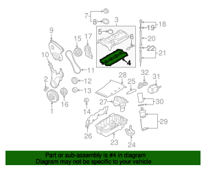 2006-2013 Volkswagen Valve Cover Gasket 06F-103-483-D | OEM Parts Online