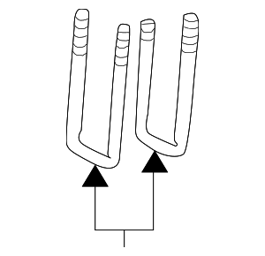 1999-2004 Ford Spring U-Bolt F81Z-5705-BA | QuirkParts