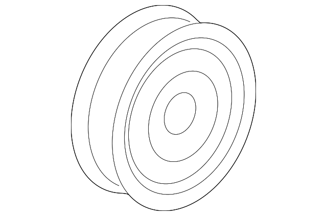 31190-R1A-A01 - Pulley Idler - 2012-2020 Honda | Honda Car Parts Direct