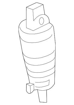 2016-2023 Mercedes-Benz Washer Pump 205-866-00-00 | MB Parts Center