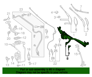 238-820-13-01 - Windshield Wiper Motor 2020 Mercedes-Benz E 53 AMG ...