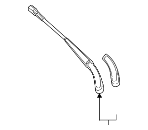 238-820-01-01 - Wiper Arm 2020-2023 Mercedes-Benz | Mercedes-Benz USA Parts