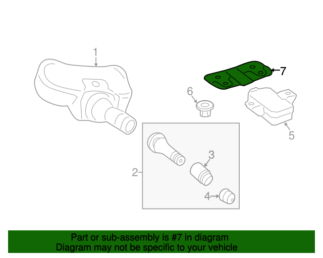212-545-52-40 - Control Module Bracket 2010-2018 Mercedes-Benz ...
