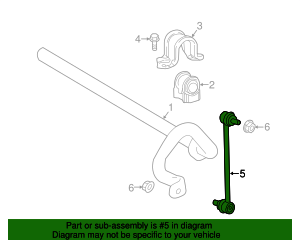 4882006100 - Stabilizer Link 2018-2024 Toyota | AutoNationParts.com