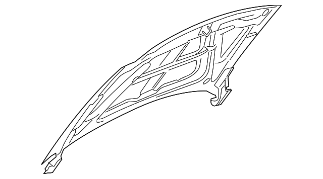 2005-2010 Jeep Grand Cherokee Hood 55394496AF | TascaParts.com