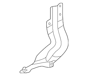 2020-2023 Volkswagen Front Mount Bracket 3CM-821-136 | OEM Parts Online