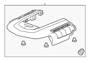 2008-2013 Chevrolet Corvette Sight Shield - Driver's Side (LH) 12600987 ...