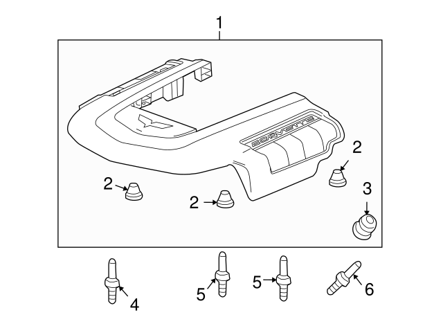 2008-2013 Chevrolet Corvette Sight Shield - Driver's Side (LH) 12600987 ...