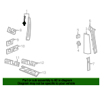 11611079 - Multi-Purpose Retainer 2011-2023 GM | Chevrolet Parts Direct