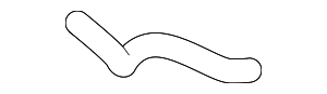 25411-2K000 - Upper Hose 2010-2011 Kia Soul | Kia.Parts Store