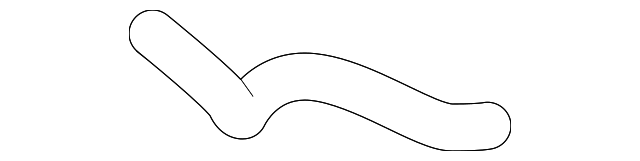 25411-2K000 - Upper Hose 2010-2011 Kia Soul | Kia.Parts Store