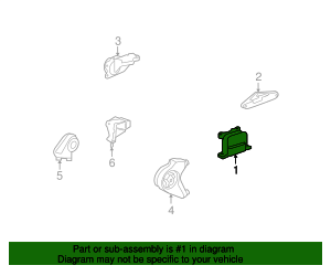 2008-2017 GM Engine Mount 22774205 | GMPartsDirect.com