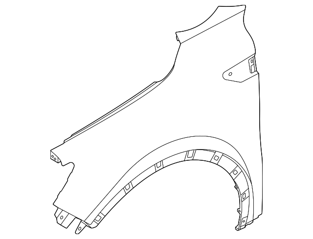 2024 Kia Sorento Fender 66320-R5600 | QuirkParts