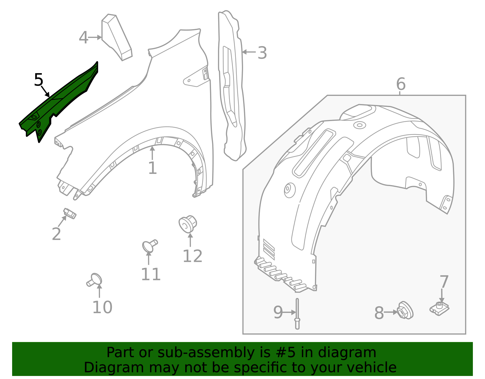 84169-P2500 - Trim Cover 2025 Kia Sorento | Kia.Parts