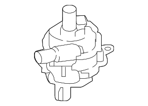 2017-2019 Nissan Rogue Water Pump 21580-4BC0A | TascaParts.com