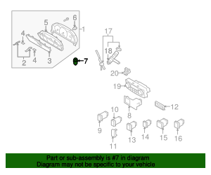 45207-4C110 - Vehicle Speed Sensor 2005-2009 Kia | Kia.Parts Store