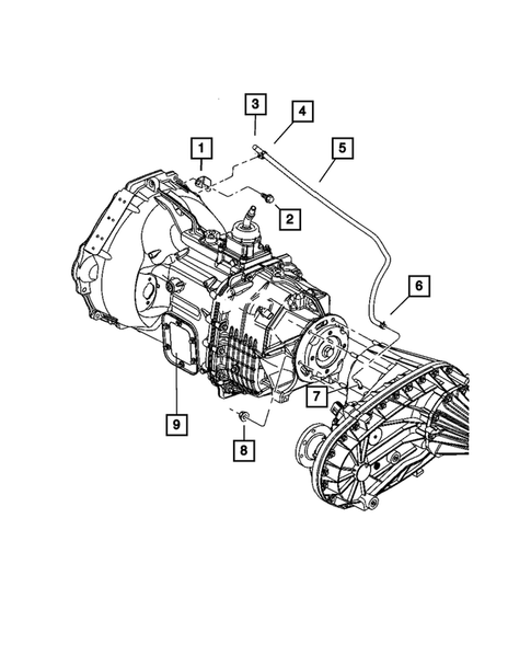 Transfer Case Assembly for 2008 Dodge Ram 3500 | DodgeParts.com