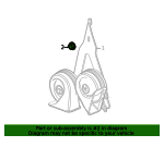 2018-2024 GM Horn Nut 11546389 GM | GMPartsDirect.com