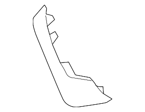 2017-2019 Nissan Sentra Molding - Driver's Side (LH) 62075-4FU0A ...