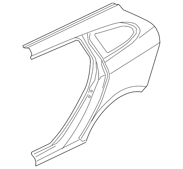 2015-2018 Volvo Quarter Panel 31349780 | TascaParts.com