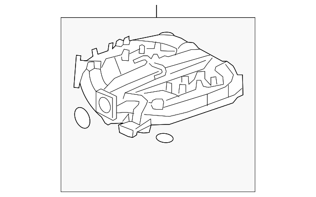 2005-2007 Land Rover LR3 Intake Manifold 4650786 | Express Land Rover Parts