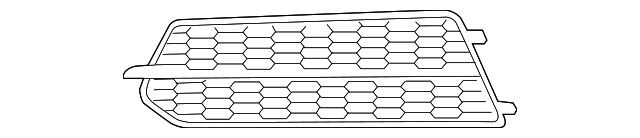 2016-2018 Audi Outer Grille 4G0-807-647-B-BMT | OEM Parts Online