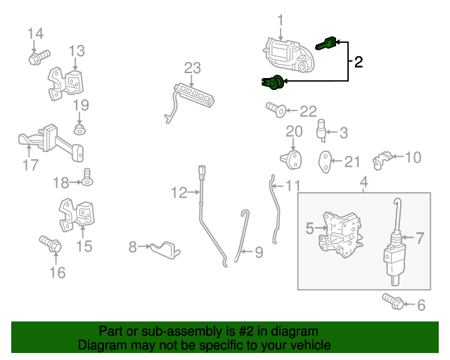2012-2017 Ford Lock Cylinder 8L3Z-1521990-C | Village Ford