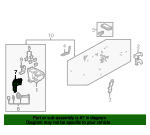 Genuine OEM Honda 15-18 Fit & 16-18 HR-V Battery Fuse Terminal Assembly ...