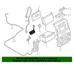 Ford HC3Z-19A387-H - Infotainment Display Control Module - OEM Ford ...
