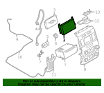 Genuine OEM Ford Part - Display Unit JL3Z-10D885-EB | Genuine OEM Ford ...