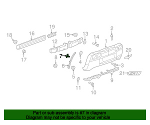 2005-2013 GM Multi-Purpose Retainer 11517700 | TascaParts.com