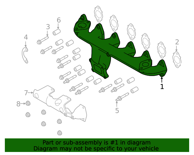 2019-2020 Ram 3500 Manifold 68444859AA | TascaParts.com