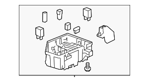 2011-2014 Cadillac CTS Engine Wiring Harness Junction Block 20860985 ...