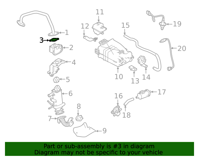 2019-2024 Nissan Valve Gasket 14719-5TA0A | Nissan Parts Plus