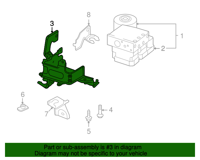 13214939 - OEM GM Mount Bracket | GMPartsCenter.net | GM Parts Center