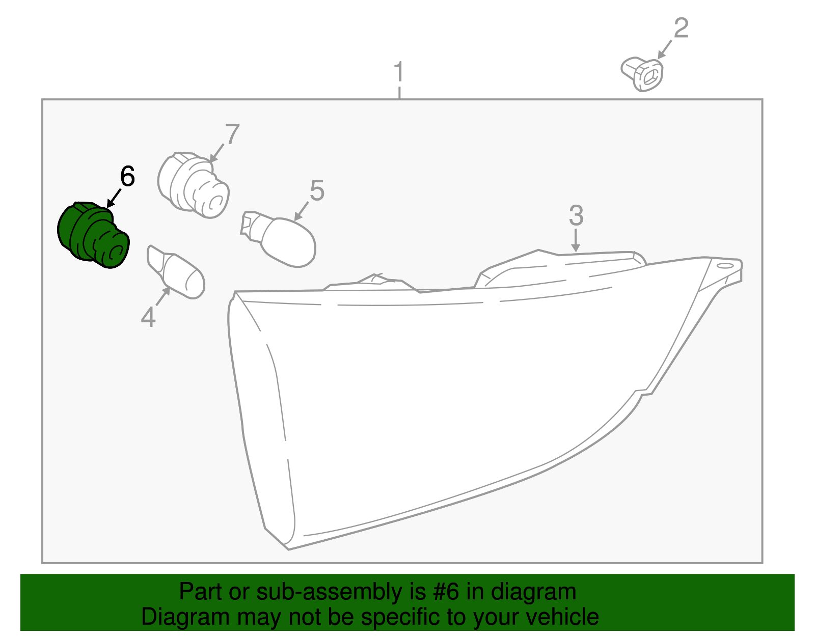 26240-EW00A - 2017-2019 Nissan - Socket | Anicra Nissan Parts