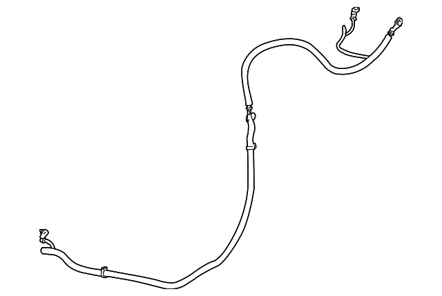 12191376 - Battery Positive Cable Junction Block 2008 Hummer H2 ...