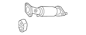 28610-H9200 - Exhaust Pipe 2018-2020 Kia Rio | Kia.Parts Store