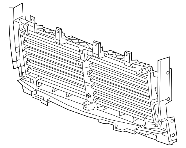 2019-2023 GM Front Bumper Shutter 84652494 GM | GMPartsDirect.com