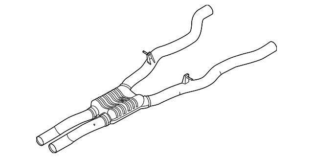 Genuine BMW 18-30-8-699-096 | Intermediate Pipe | FREE Shipping on Most ...