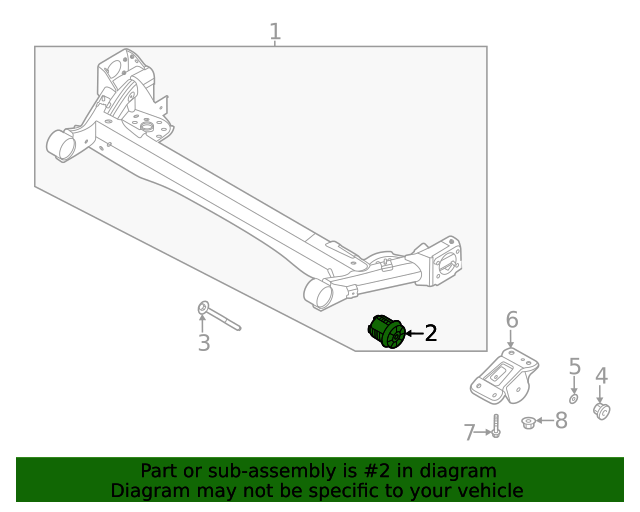 55160-J9000 - Bushing 2020-2023 Kia | Kia.Parts Store