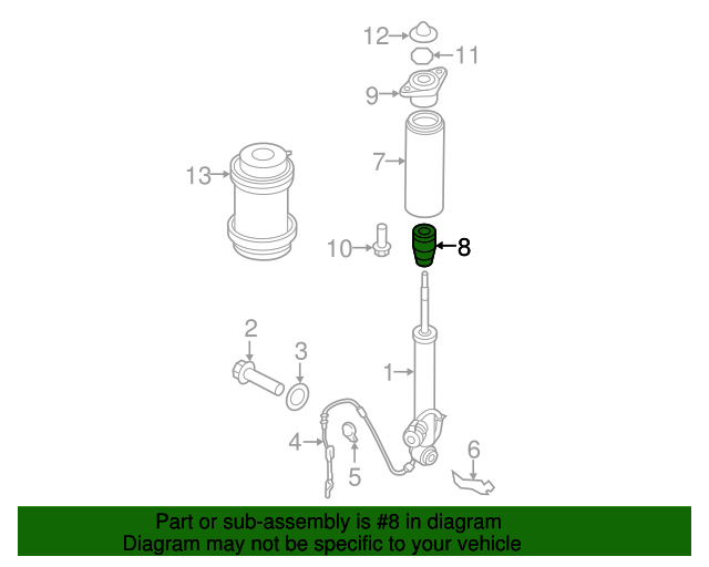 Hyundai - 55348-3M510 - Bumper - 2011-2016 Hyundai Equus | OEM Hyundai Parts Outlet