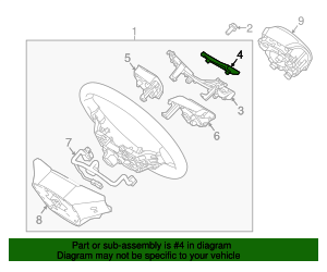 56172-C6000 - Insert 2016-2018 Kia Sorento | Genuine Kia Parts
