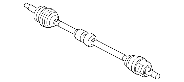 Hyundai - 49500-3X100 - Axle Assembly - 2011-2017 Hyundai | OEM Hyundai ...