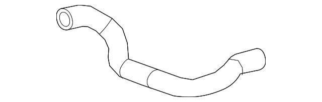 Radiator Inlet Hose 85560704 | GMPartsDirect.com