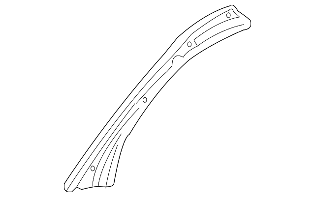 2006-2009 Pontiac Torrent Passenger Side Windshield Inner Side Frame ...