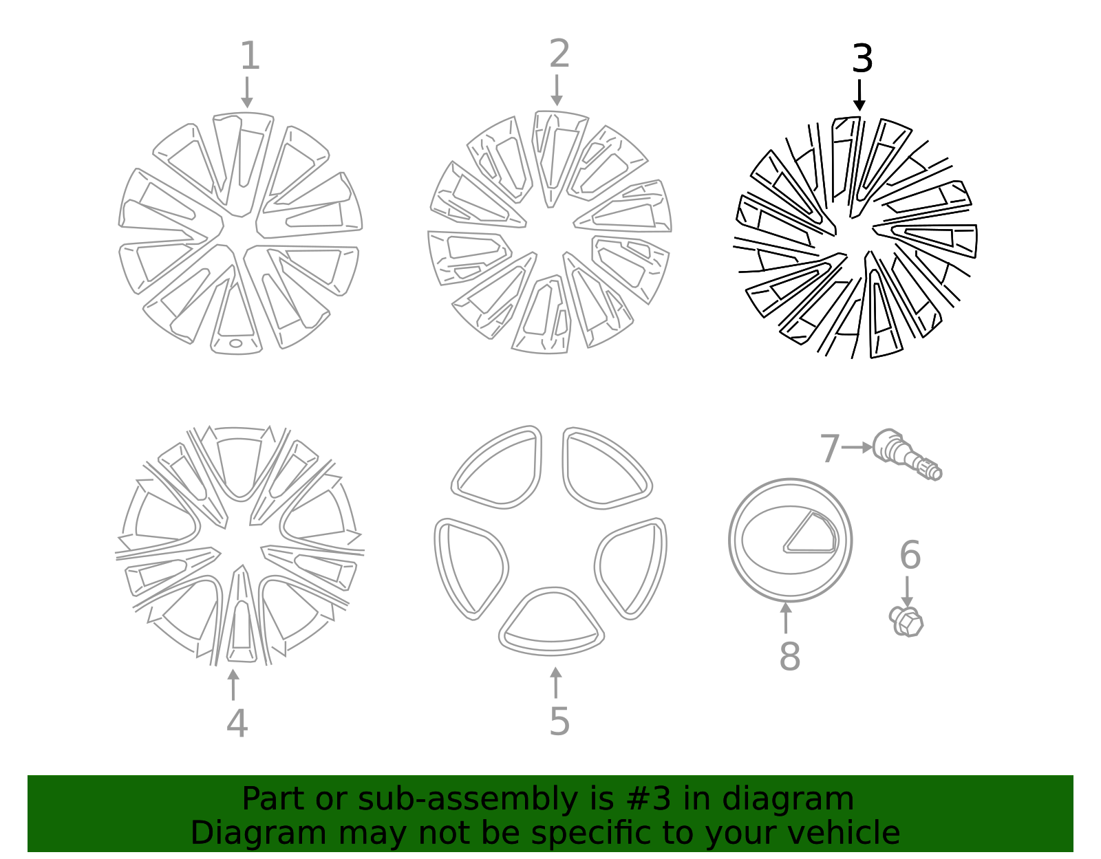 4261A-06160 - 2019-2024 Lexus - Wheel, Alloy | My L Parts
