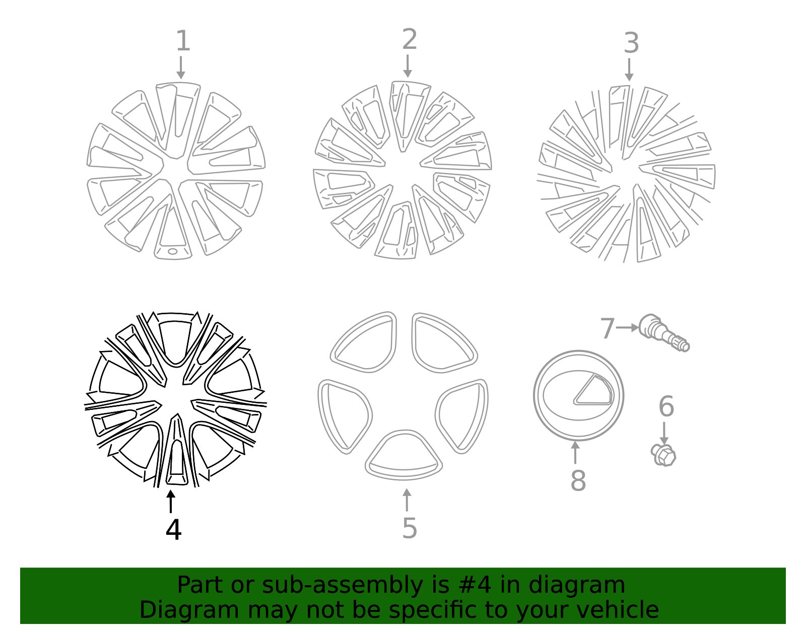 2019-2023 Lexus Wheel, Alloy 4261A-06200 | OEM Parts Online